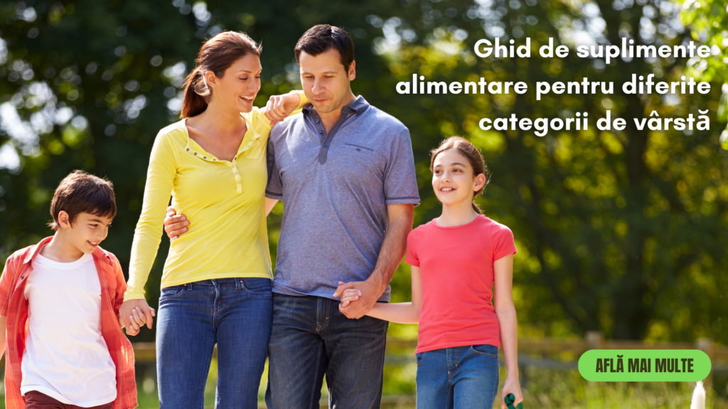 Ghid de suplimente alimentare pentru diferite categorii de varsta ...